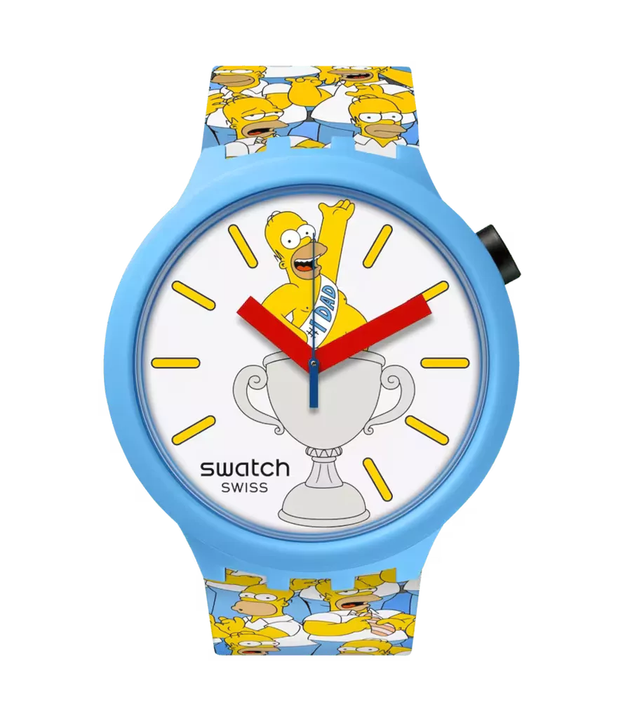 bart simpson clock