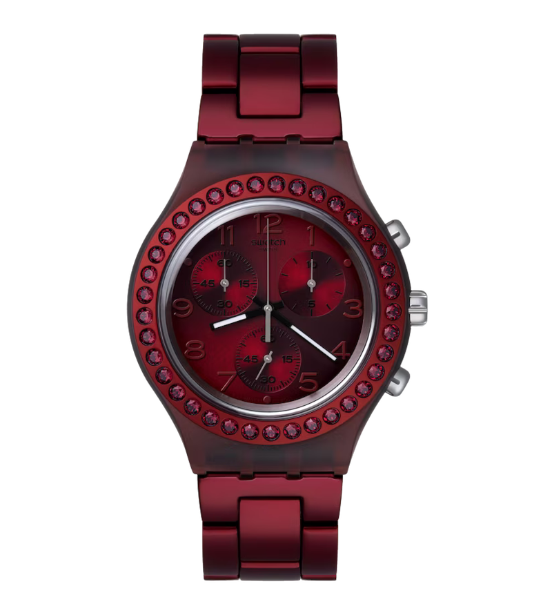 Swatch Chrono Ruby Brilliance ref. SVCR1000AG - Tomasini Francia